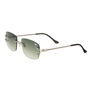 Bal Harbour Rimless Drill Mount 24KT White Gold – Vintage Frames Company