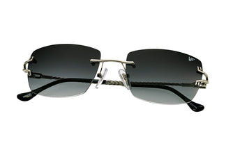 Bal Harbour Rimless Drill Mount 24KT White Gold – Vintage Frames Company