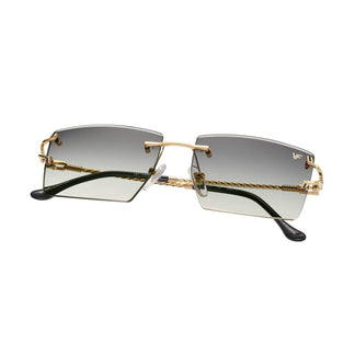Icon Rimless Drill Mount 24kt Gold – Vintage Frames Company